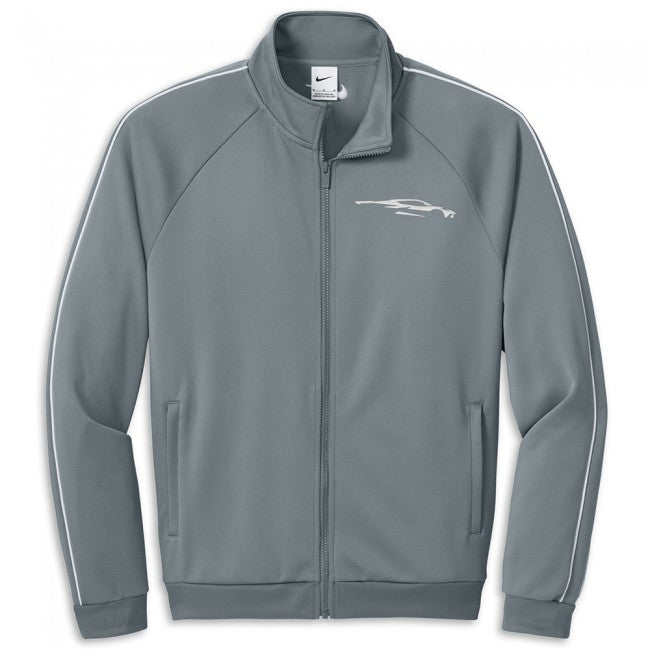 C8 Corvette Nike Track Jacket Gray
